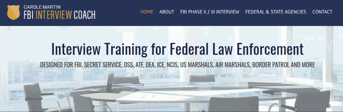 Federal & State Agency Interview Archives - Carole Martin, FBI ...